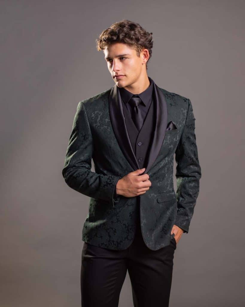 Green Tux - Penguins Suit Hire & Menswear