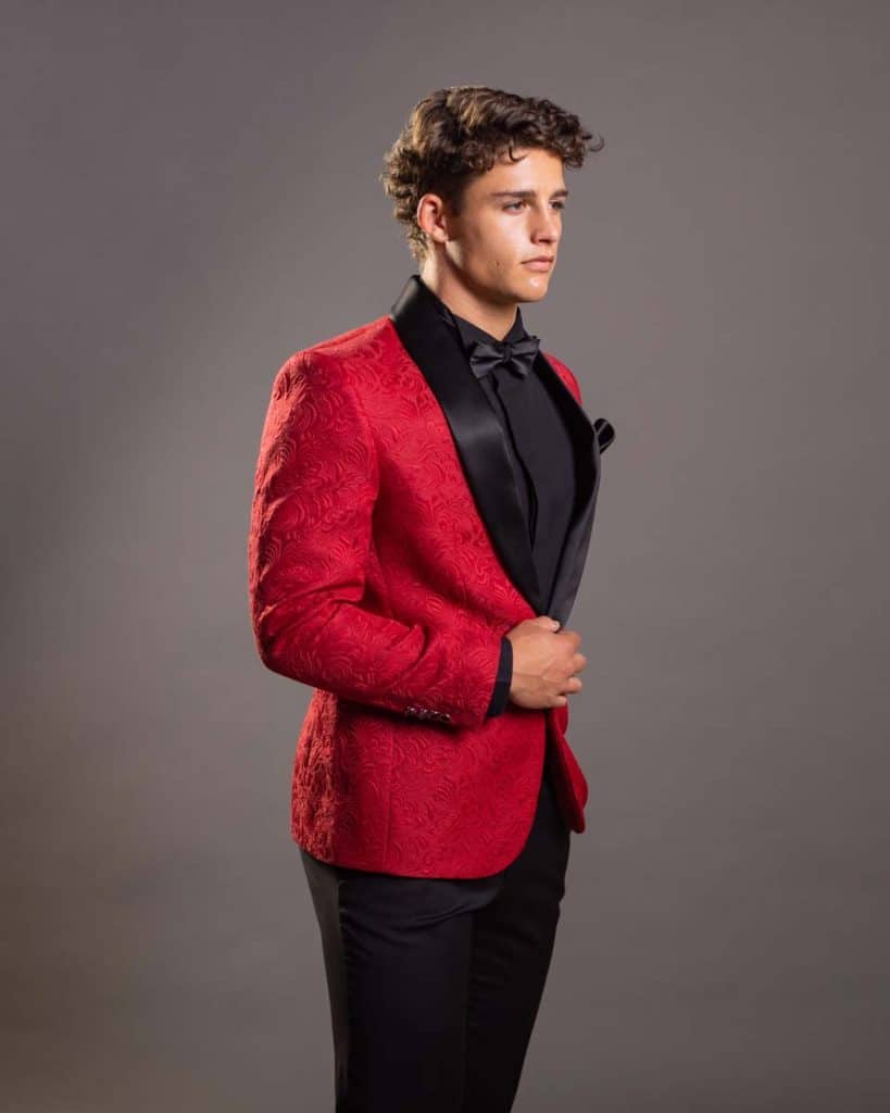 Red Tux - Penguins Suit Hire & Menswear
